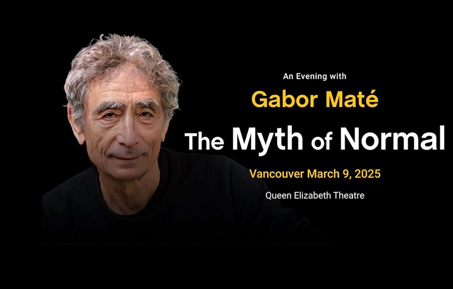 Dr. Gabor Mate at the Queen Elizabeth Theatre Mar 9, 2025 - Vancouver ...